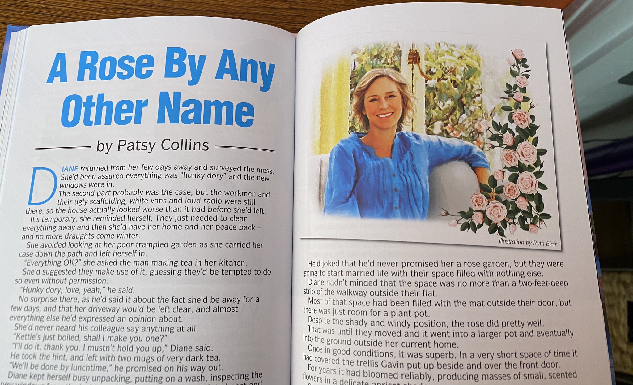 Naming the rose – Patsy Collins